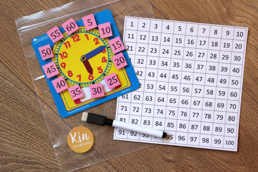 Magnetic Clock Kit - Kin Learning